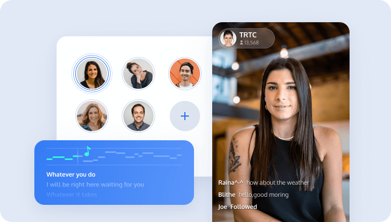 Voice & Video Chat API for Real-Time Communication - Tencent RTC