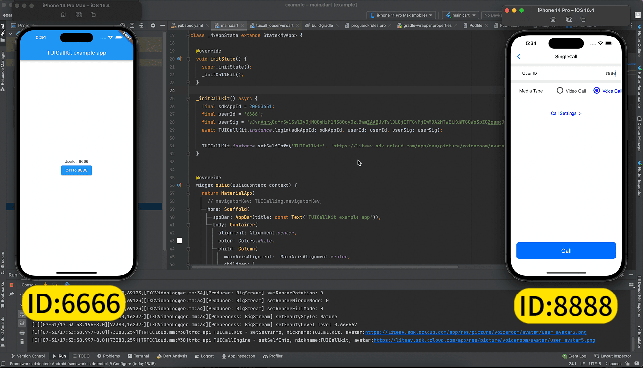 Customize the Nickname and Profile Photo to Your Flutter Calling App with 1 Line of Code ...