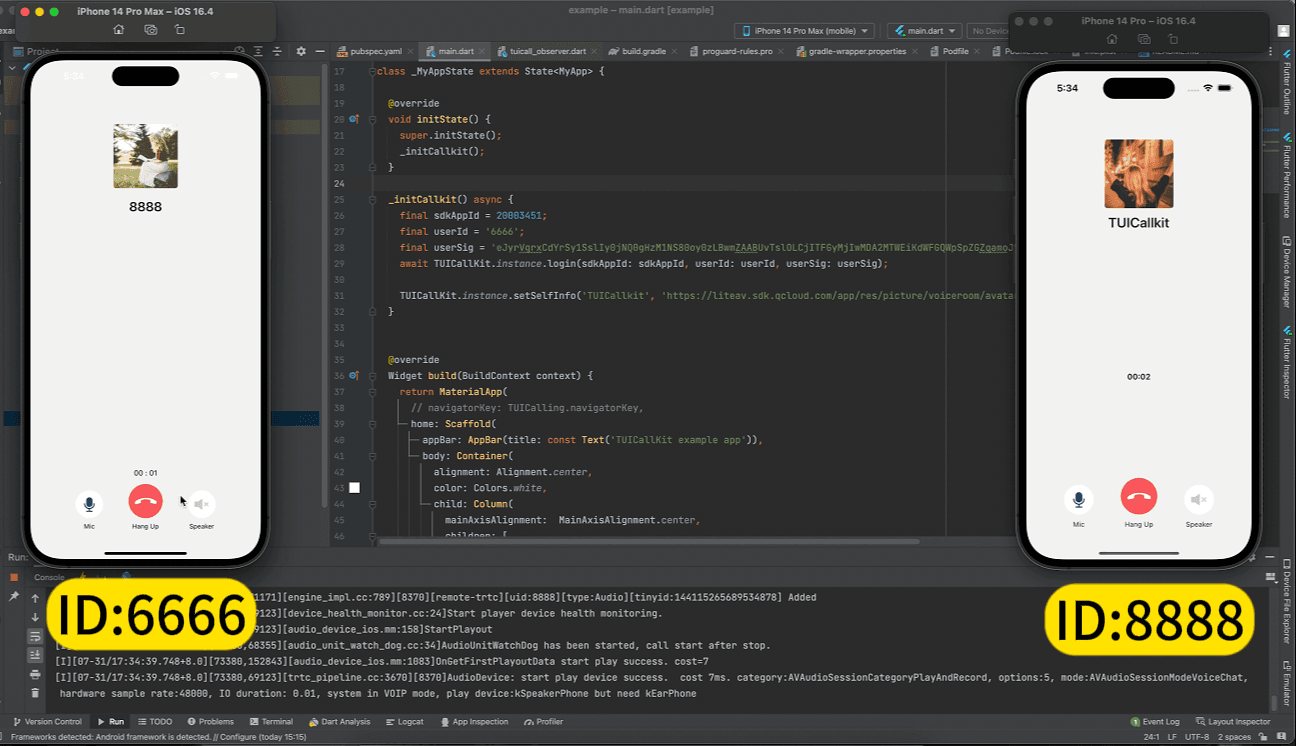 Customize the Nickname and Profile Photo to Your Flutter Calling App with 1 Line of Code ...