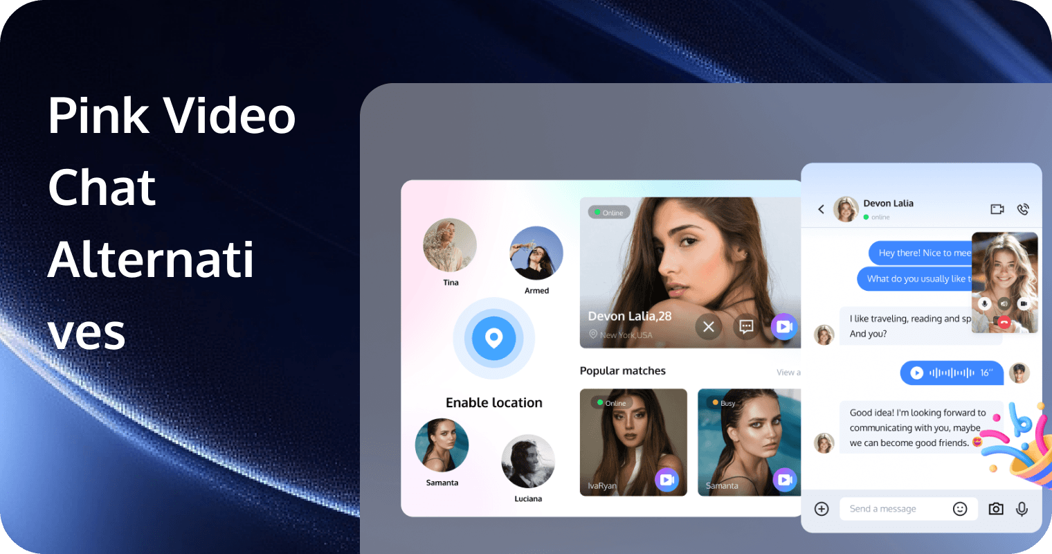 Top 10 Vidizzy Alternatives for Free Video Chat